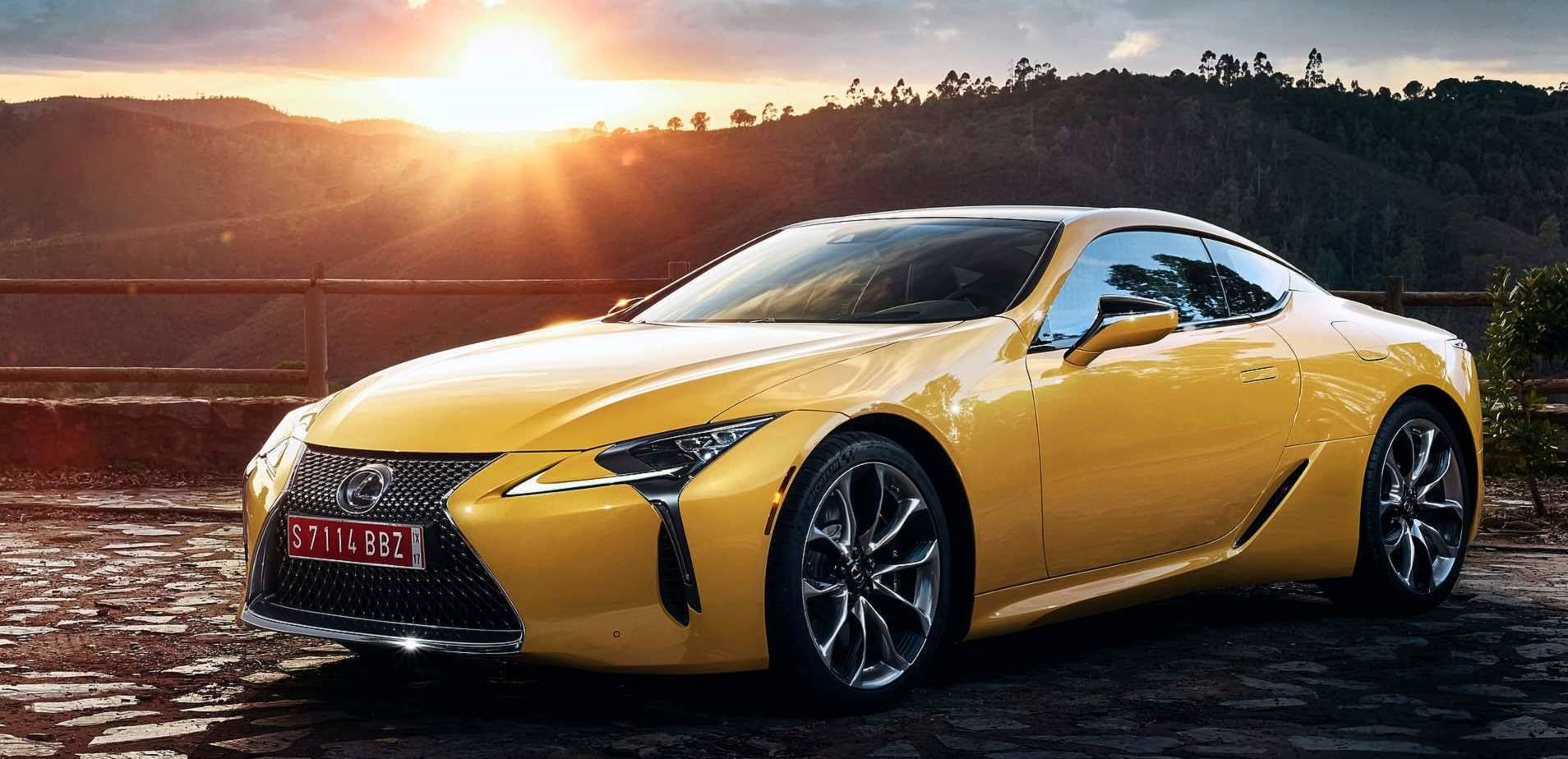 Lexus revela LC 500h Yellow Edition | Automais