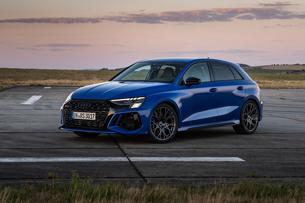 Audi RS3 Performance representa agora o topo da oferta desta gama ...