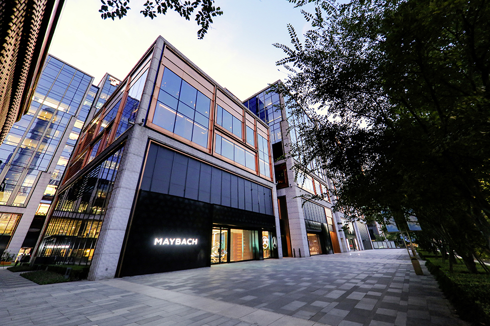 Primeiro atelier dedicado à Maybach acaba de ser inaugurado em Shanghai ...